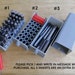 Hex Bit Storage Box for 1/4" Hex Bits - Etsy