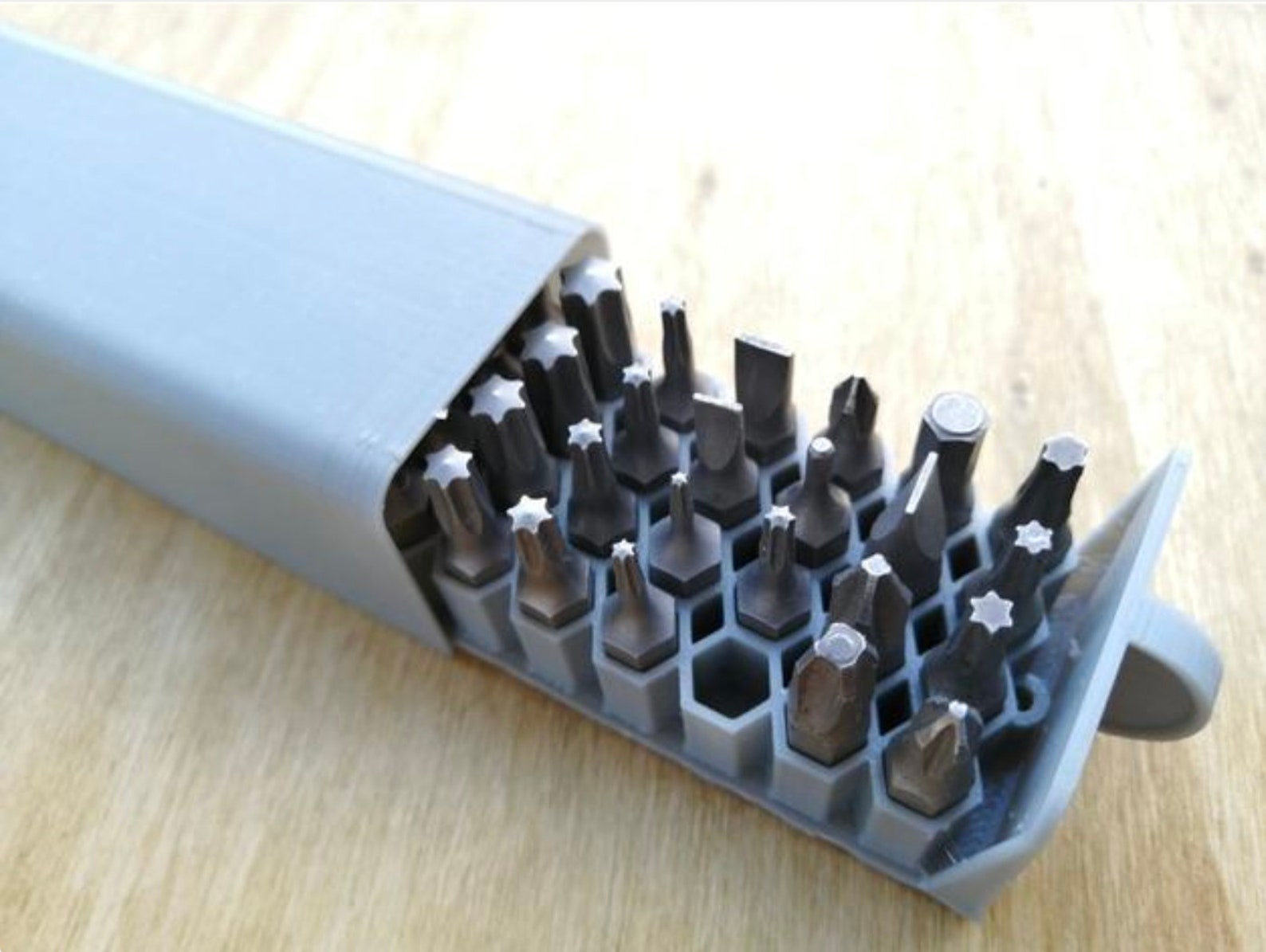 Hex Bit Storage Box for 1/4" Hex Bits - Etsy