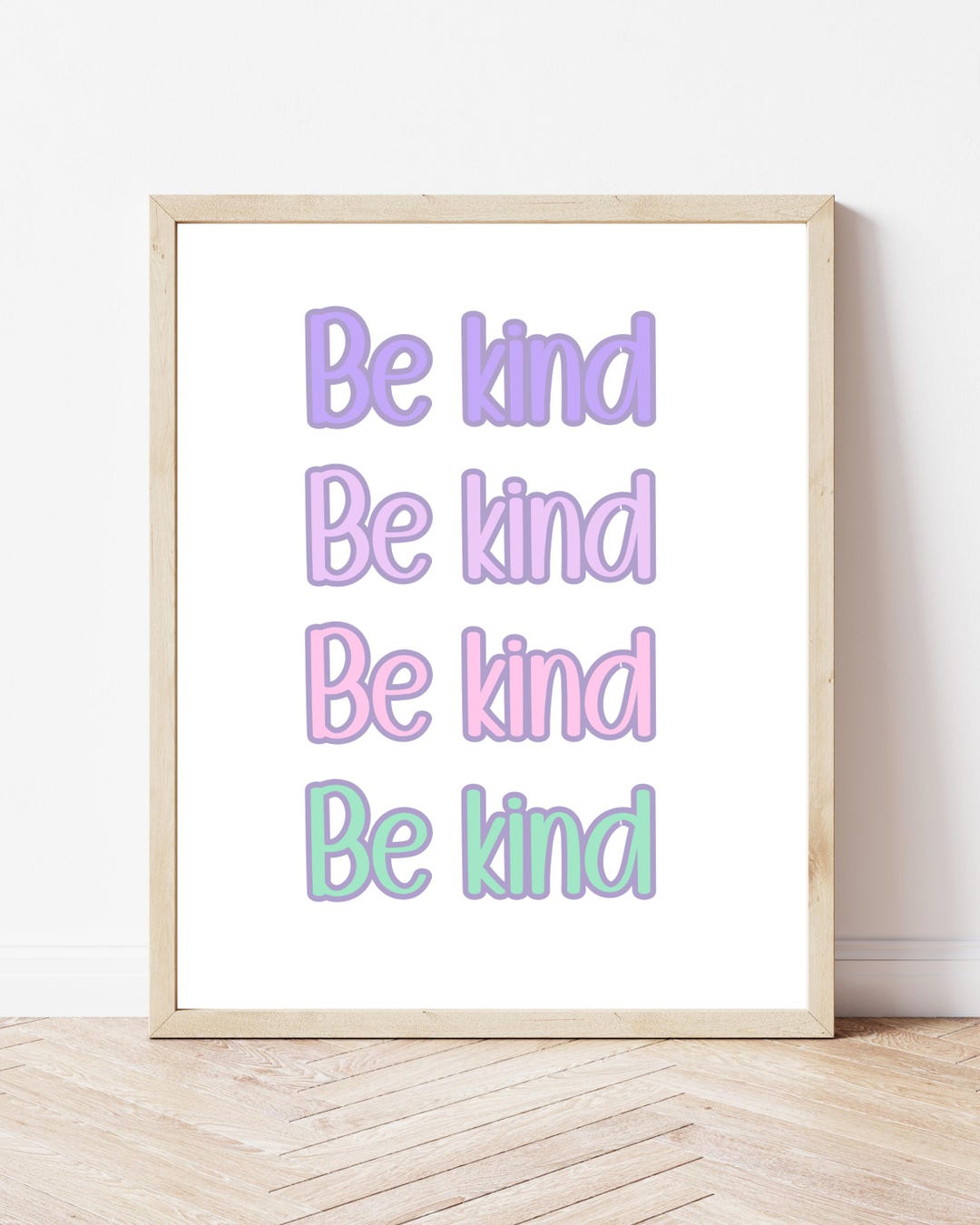 Be Kind Printable Classroom Kids Sign, Kindness Matters, Be Kind ...