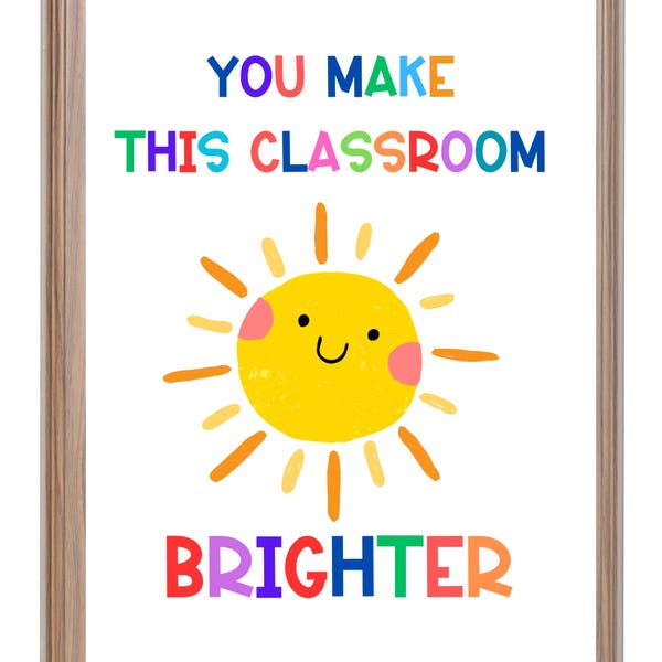 Classroom Wall Art - Etsy