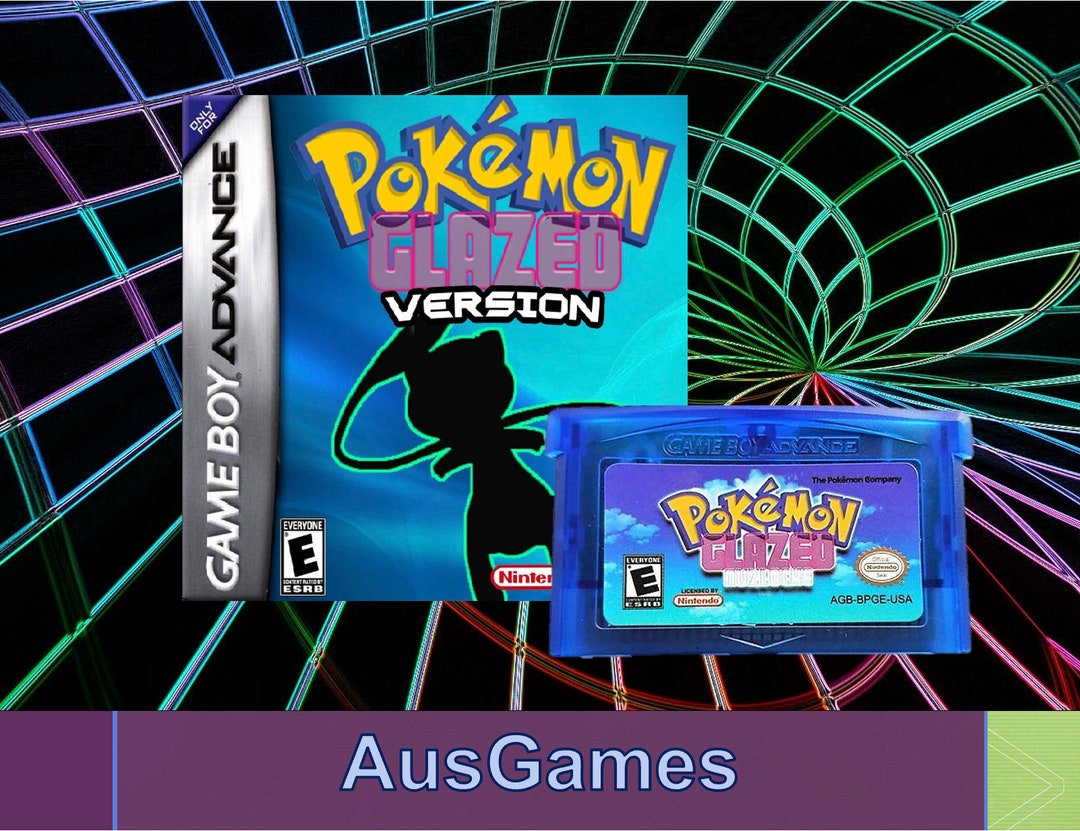 Pokemon Glazed Game Boy Advance GBA ROM Hack - Etsy