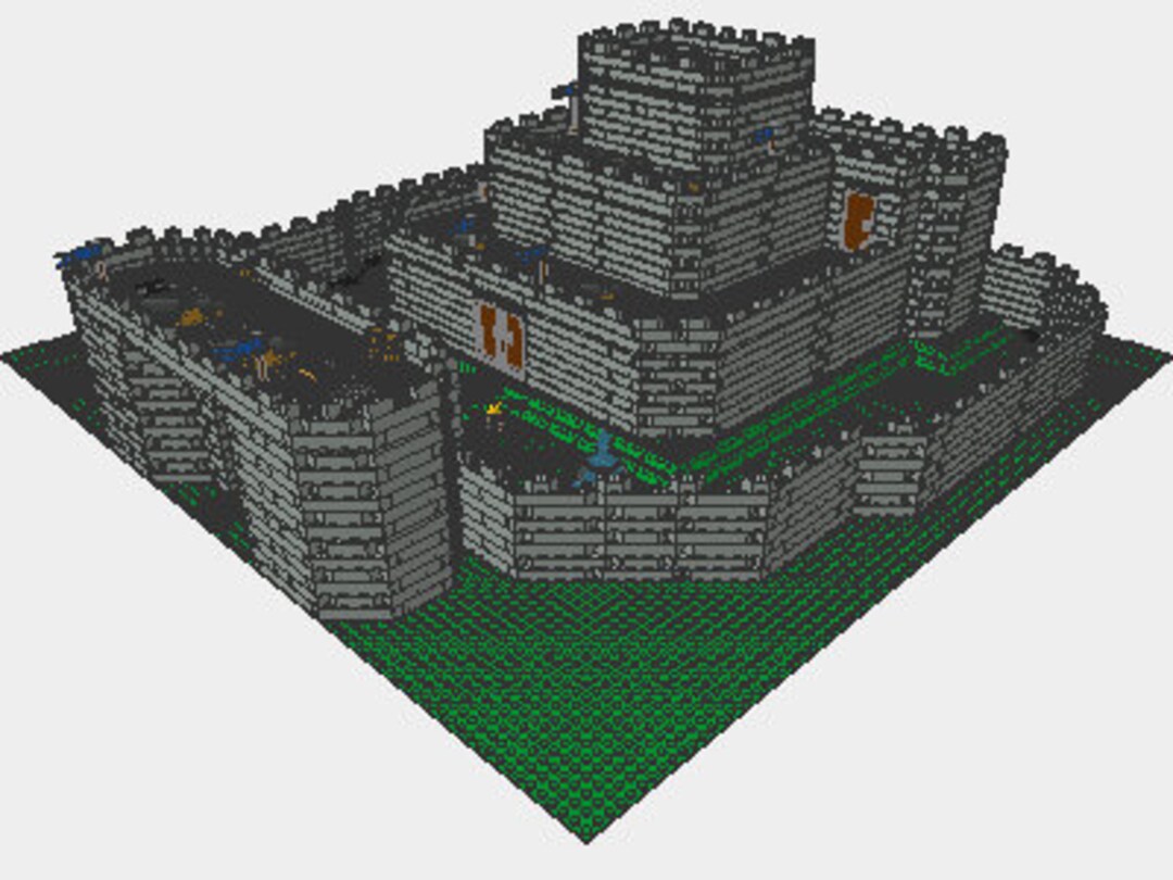 Old School Runescape LEGO Lumbridge Castle - Etsy