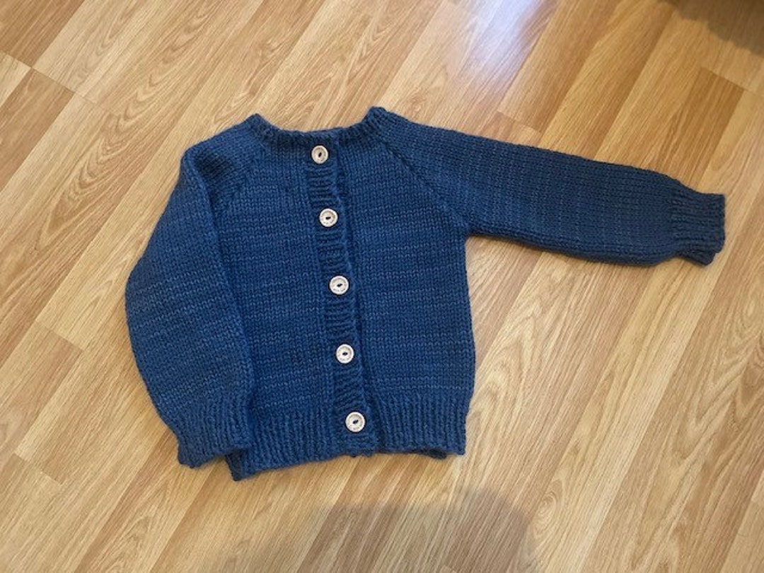 Baby/toddler Raglan Cardigan Pattern - Circular Knitting Machine ...