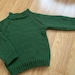 Baby/toddler Raglan Jumper Pattern Circular Knitting Machine Sentro 48 ...