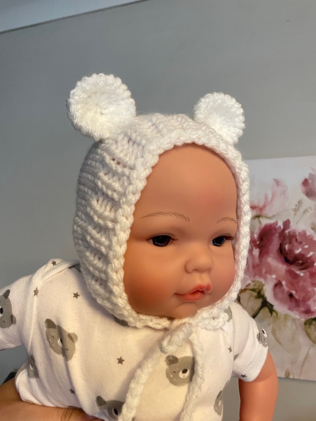 Baby Bear Bonnet Pattern - Circular Knitting Machine - Sentro 48 - Addi ...