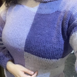 Turtleneck Women's Jumper Pattern - Circular Knitting Machine - Sentro ...