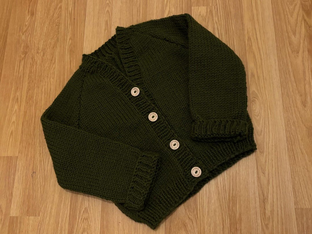Child Raglan Cardigan Pattern - Circular Knitting Machine - Sentro 48 ...