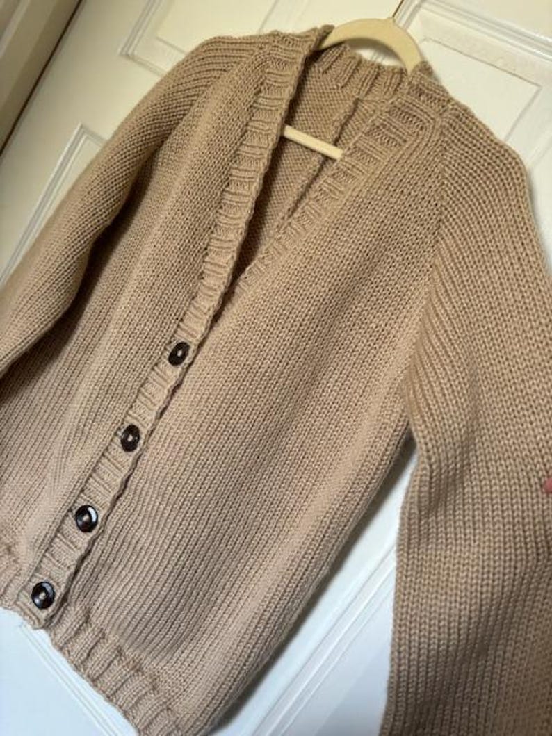 Raglan Cardigan Pattern - Circular Knitting Machine - Sentro 48, Addi ...
