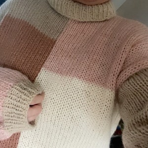 Turtleneck Women's Jumper Pattern - Circular Knitting Machine - Sentro ...