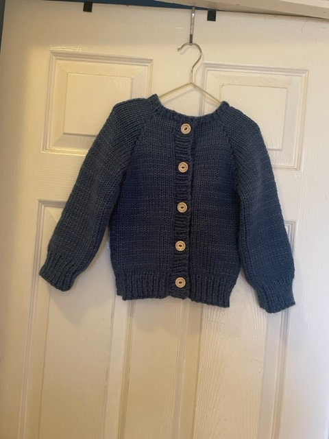 Baby/toddler Raglan Cardigan Pattern - Circular Knitting Machine ...