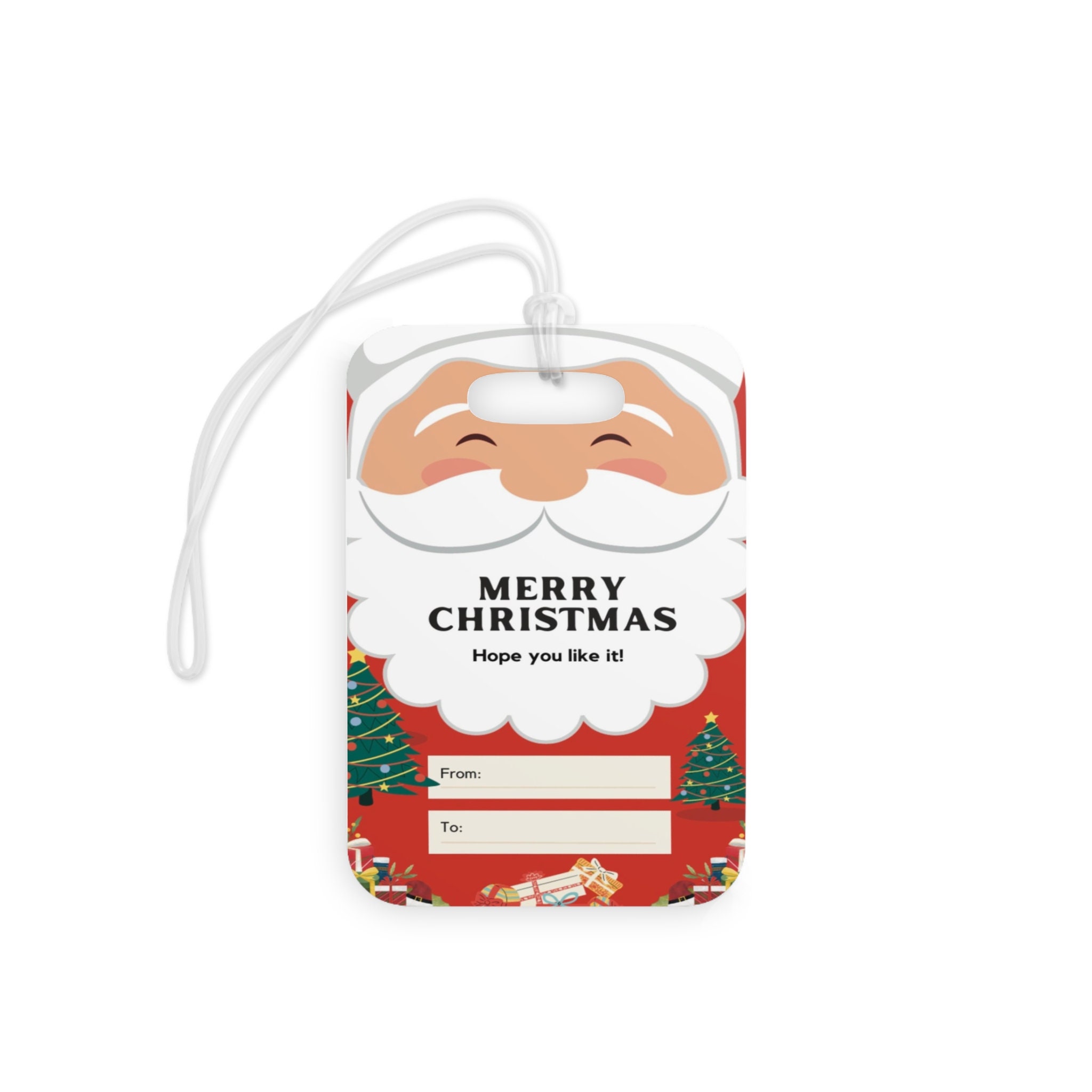 Merry Christmas Gift Tag Printable, Printable Christmas Gift Tag ...
