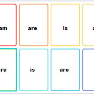 The Verb to Be Game - Etsy