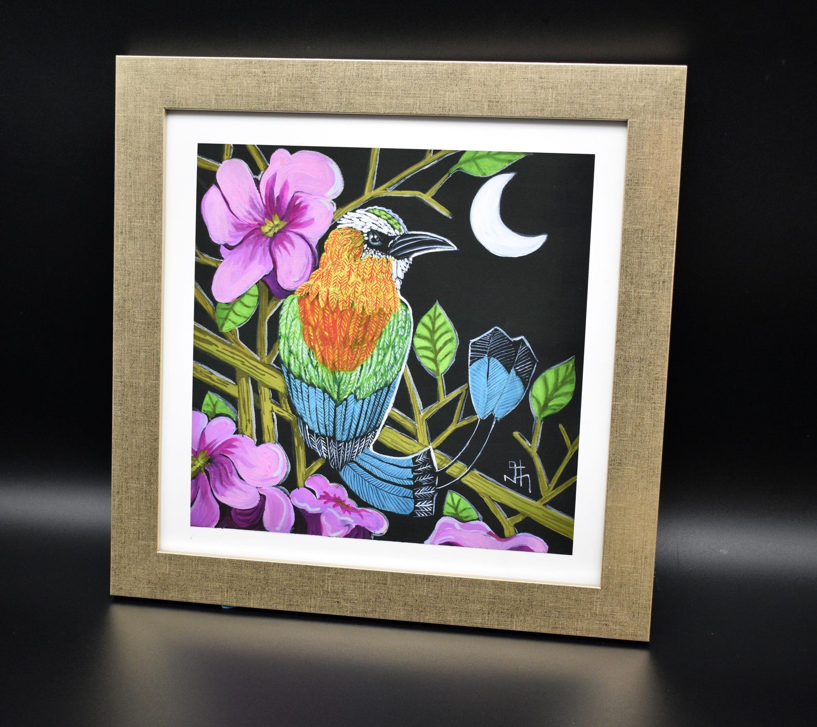 Torogoz Original Art Print | El Salvador | Hispanic Heritage Collection ...