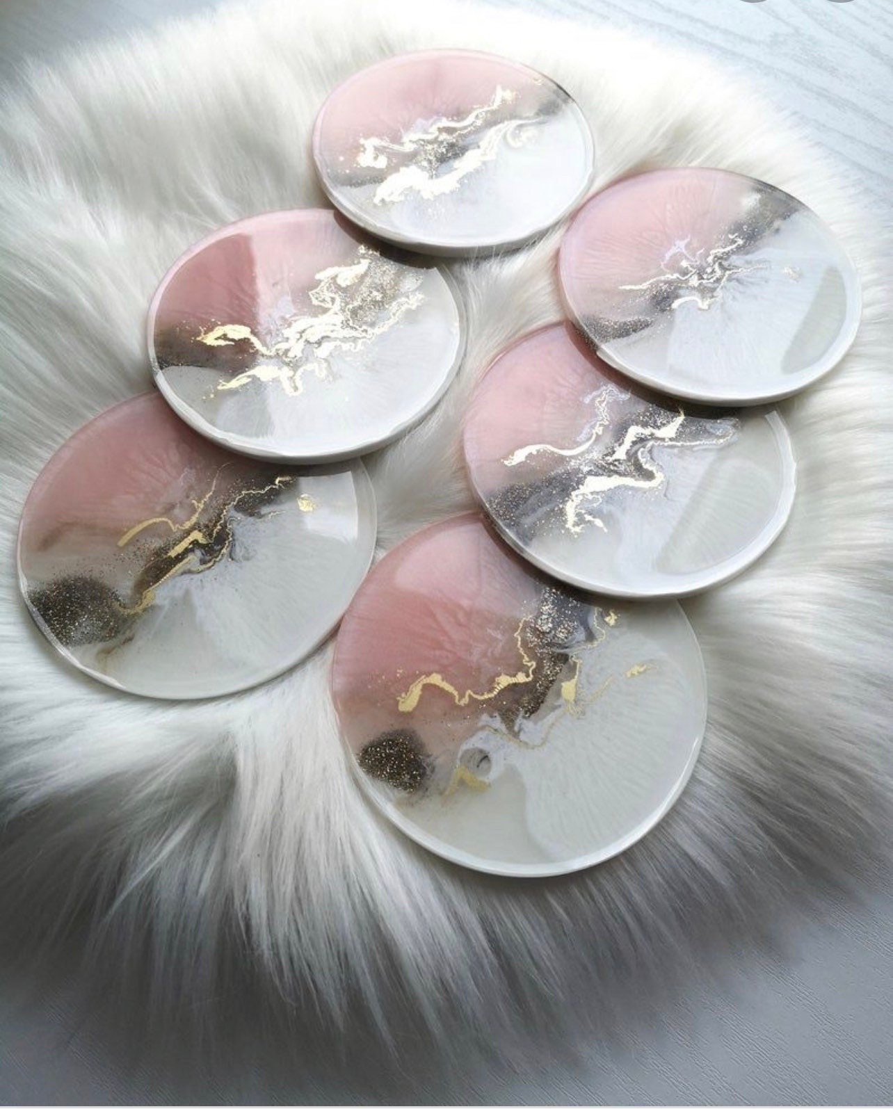 Resin Coasters Different Shapes Available Please Verify Your Chosen ...