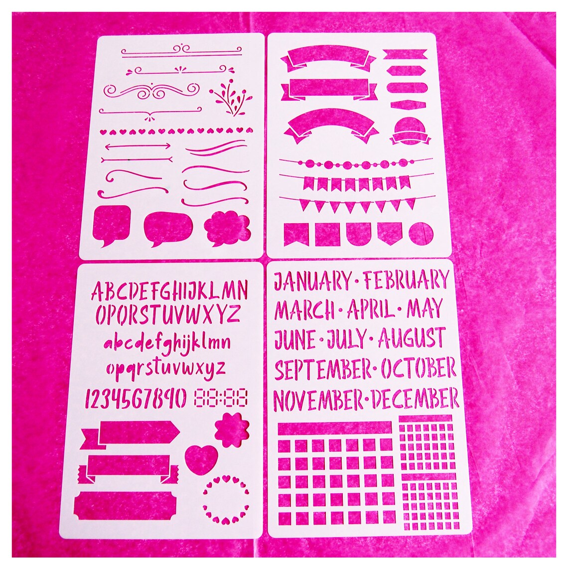 16 Planner Stencil Set Journal Template For Bujo A5 Month Etsy 16-planner-stencil-set-journal-template-for-bujo-a5-month-etsy