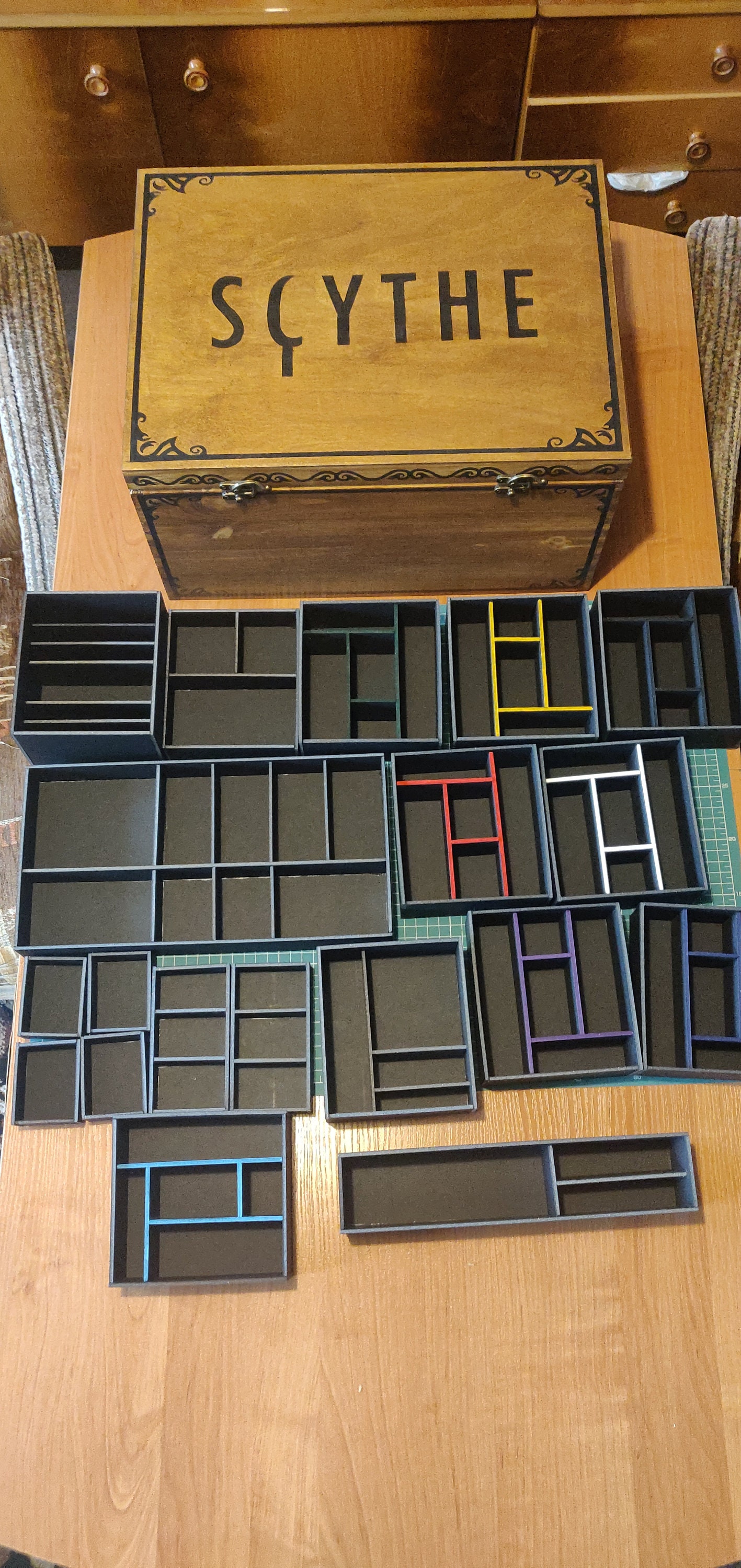 Handmade Box and Inserts for Boardgame Scythe and Expansions - Etsy
