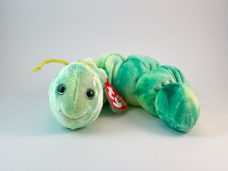 Squirmy the Worm Vintage 2000 Ty Beanie Baby - Etsy