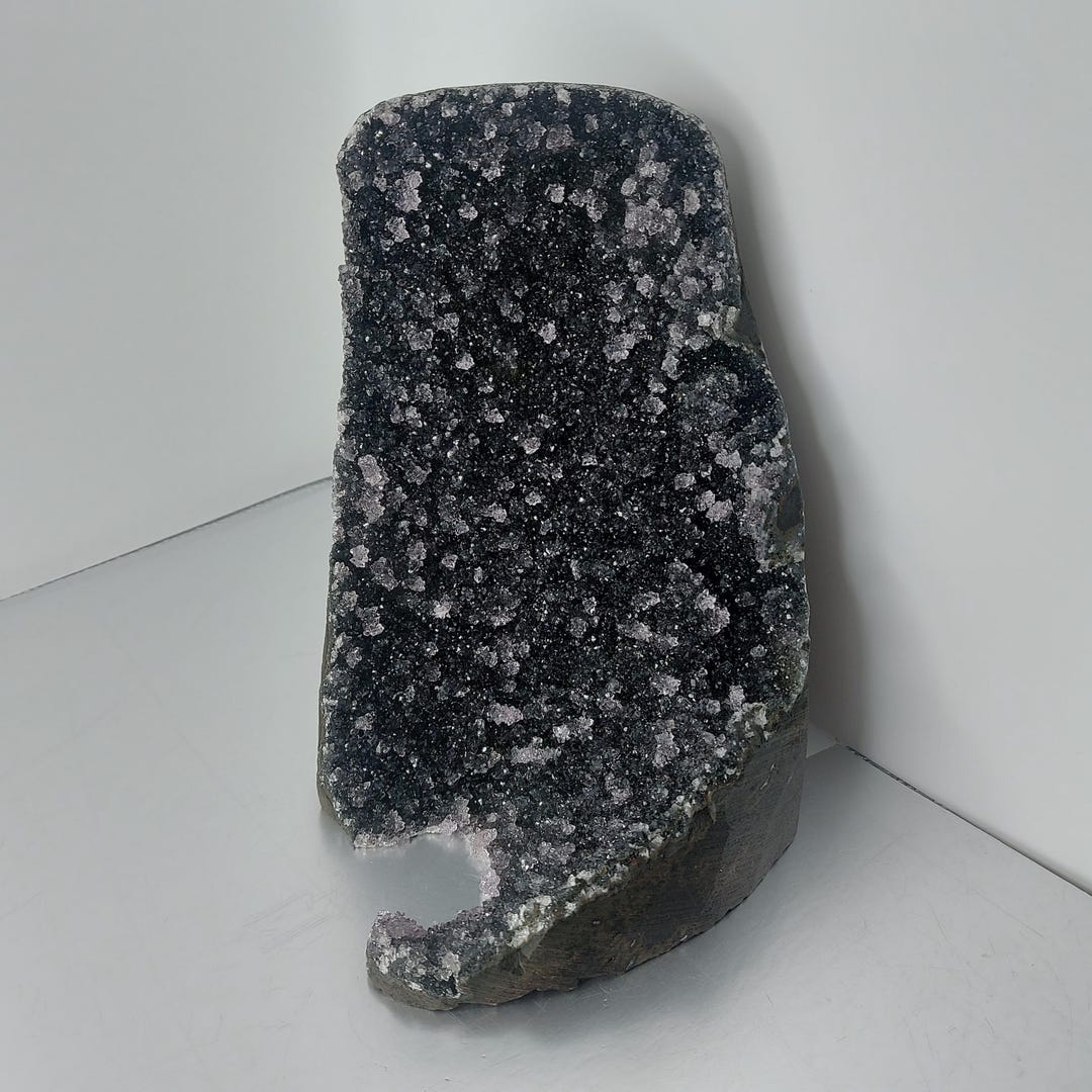 Uruguayan Amethyst Cluster 2.1kg | Deep Purple Druzy Freeform | High ...