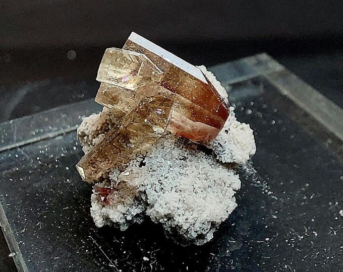 Mini Topaz on Matrix | Art Piece | Utah USA - Etsy