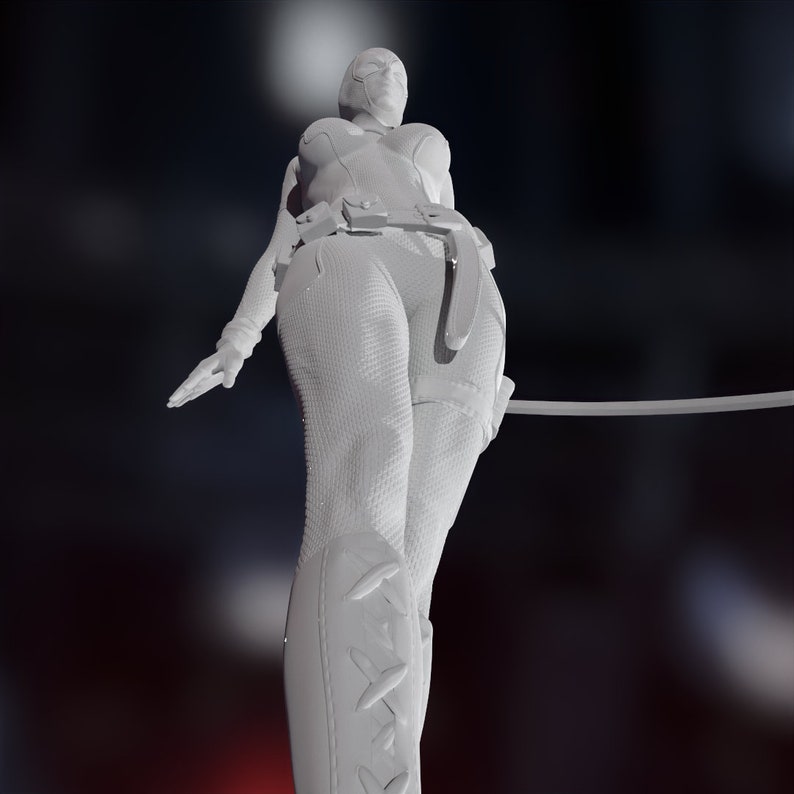 Lady Deadpool 3d Print Stl Files Digital Figure Action Figure - Etsy