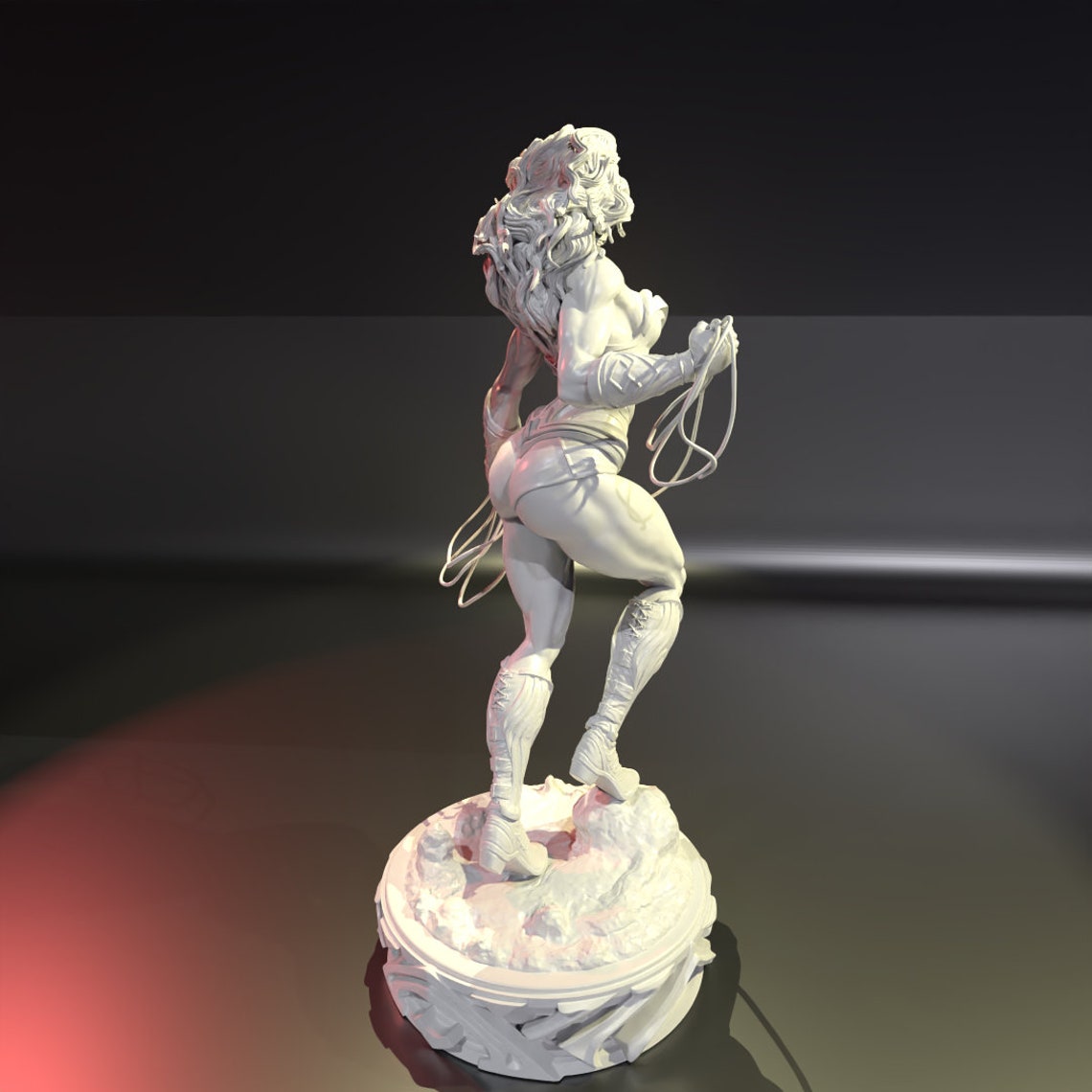 Sexy Frau Wonder Woman Stl Files 3D Druck DioramaAction | Etsy Österreich