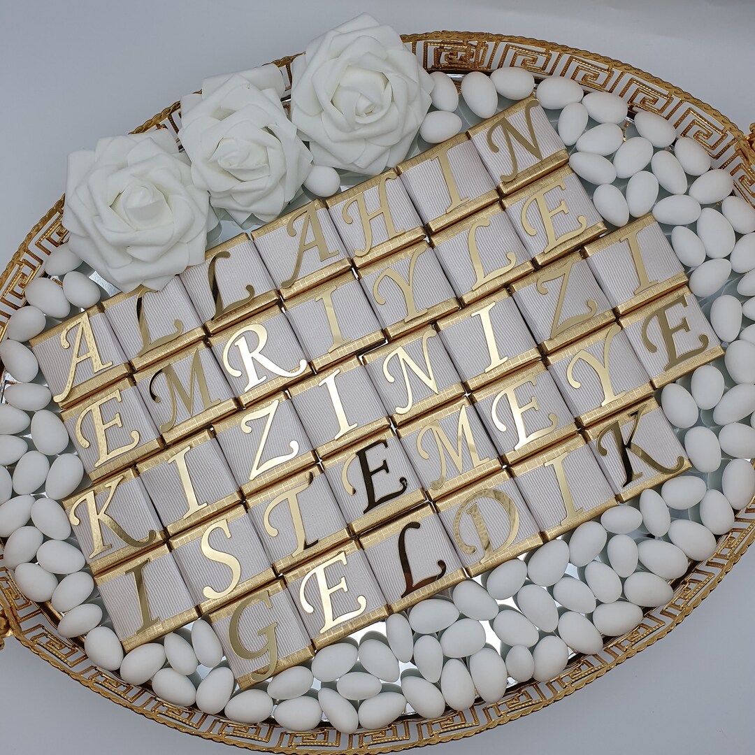Kiz Isteme Chocolate Kiz Isteme Cikolatasi Tepsi Set Tray Set Allahin ...
