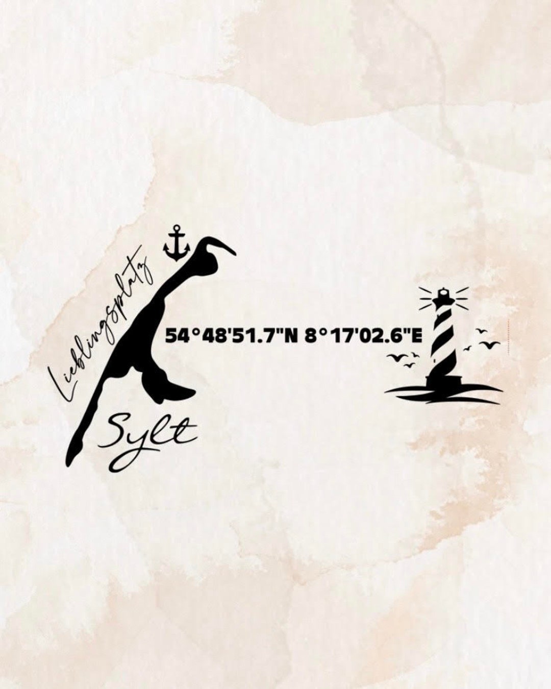 Sylt Favourite Place, Favourite Place, Favourite Island // Svg, Dxf ...