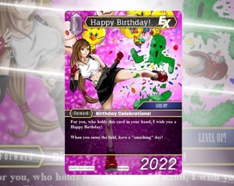 Final Fantasy Birthday Card - Etsy Australia