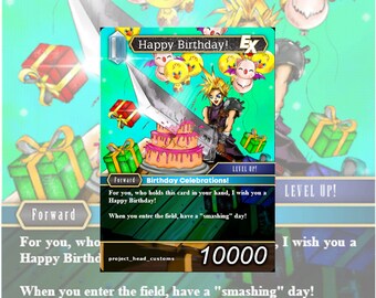 Fantasy Birthday Card - Etsy Ireland