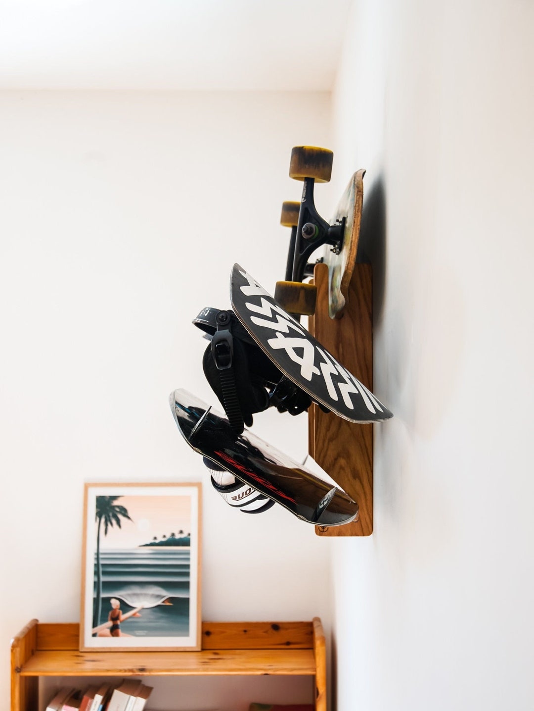 Triple Racks Skateboard Snowboard Kitesurf Wakeboard - Etsy