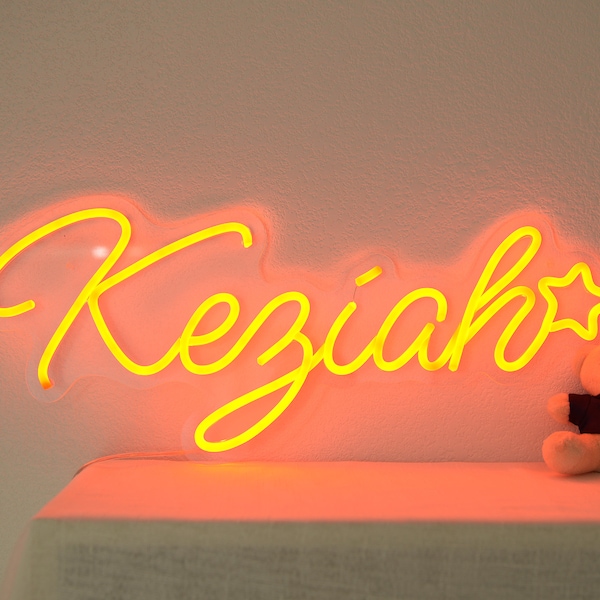 Neon Name Sign - Etsy