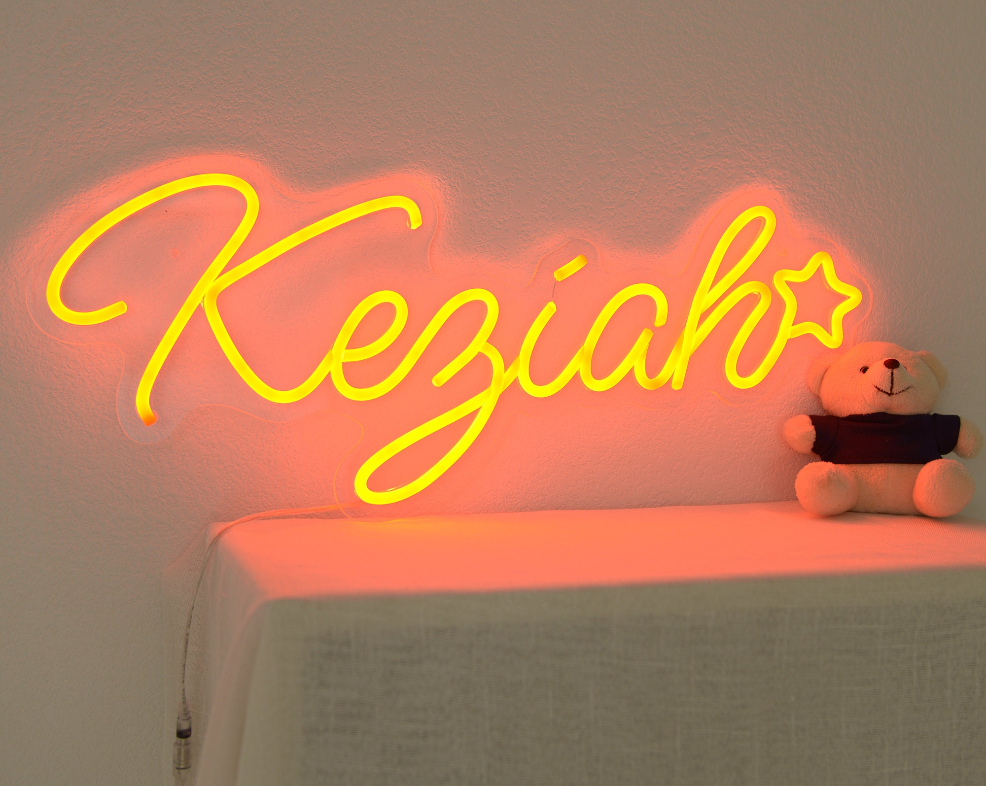Custom Neon Sign for Kids Neon Name Sign Nursery Name Sign Baby Name ...