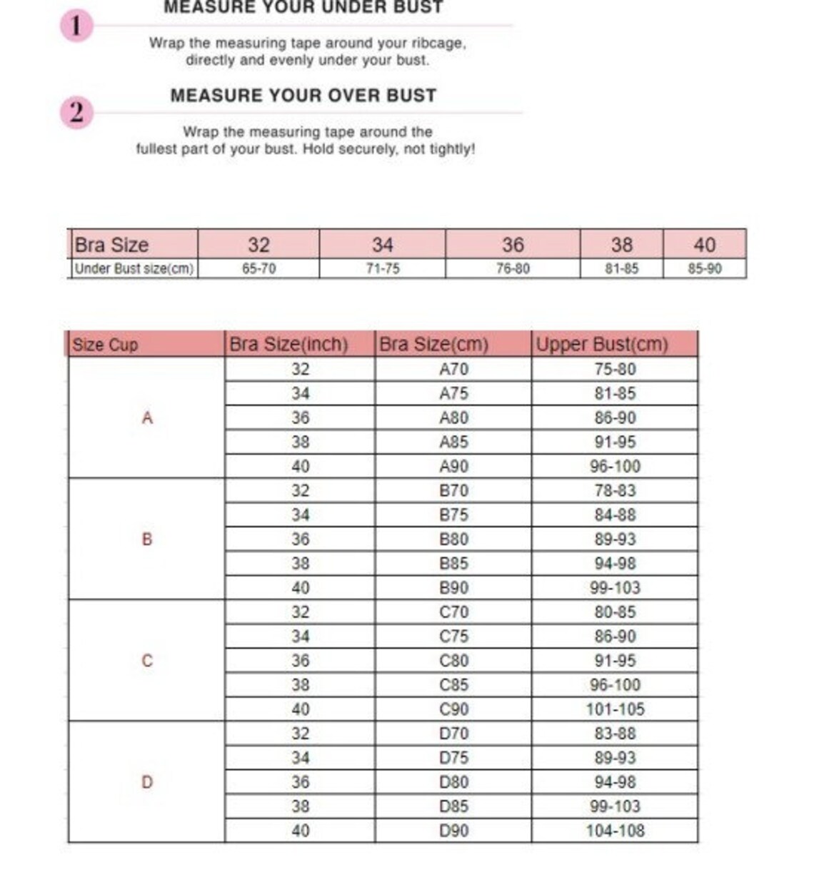 Bra Pattern Pdf, Lingerie Pattern, Pdf Instant Download Size 32A-D to ...