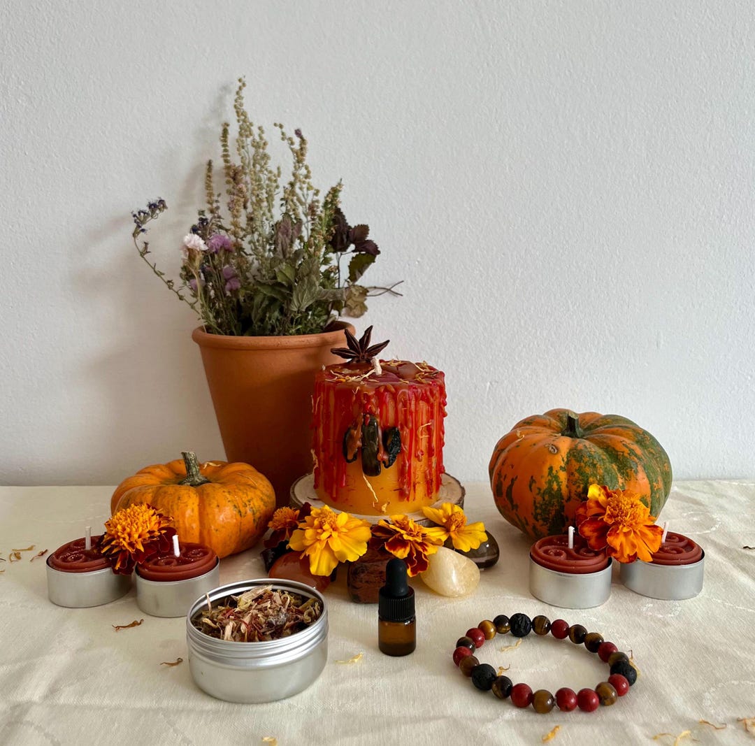 Samhain Ritual Set, Samhain Set, Sabbat Celebration Set - Etsy
