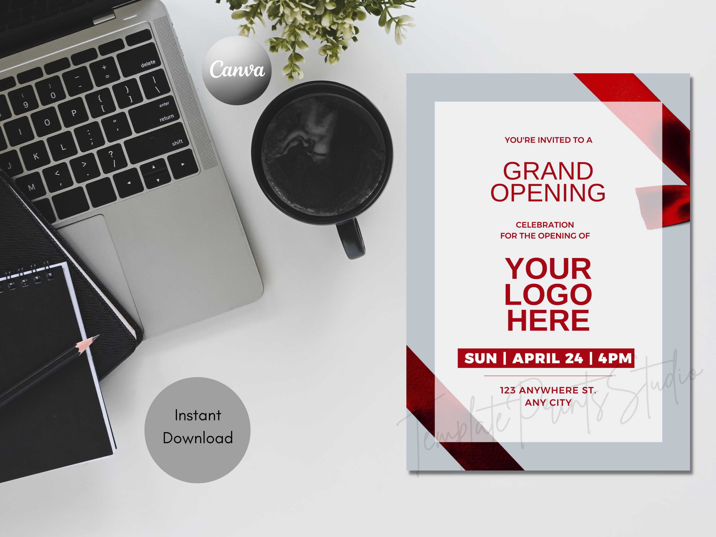 Grand Opening Invitation, Grand Opening Celebration, Office Opening ...