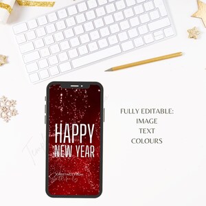 Digital Animated New Year Ecard, Video Happy New Year Card, Animated ...