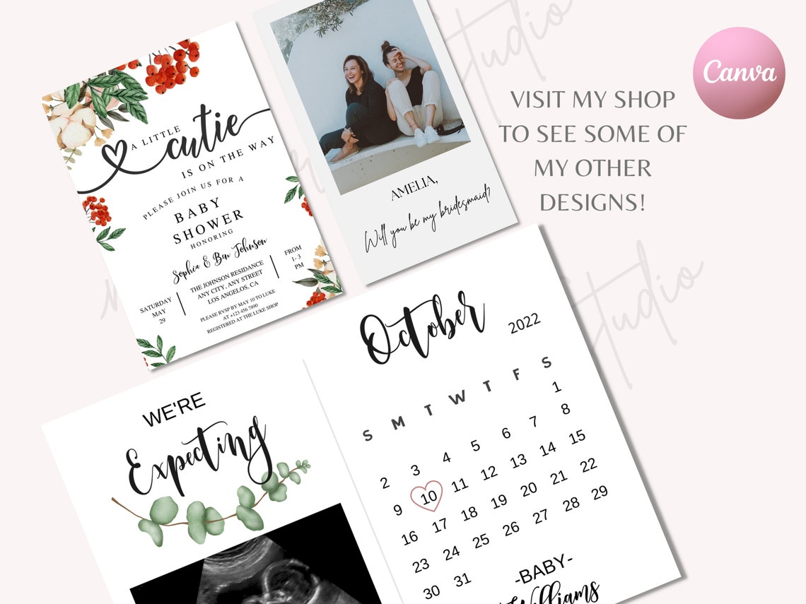 Open House Party Invitation Template, Special Event Invitation, Digital ...