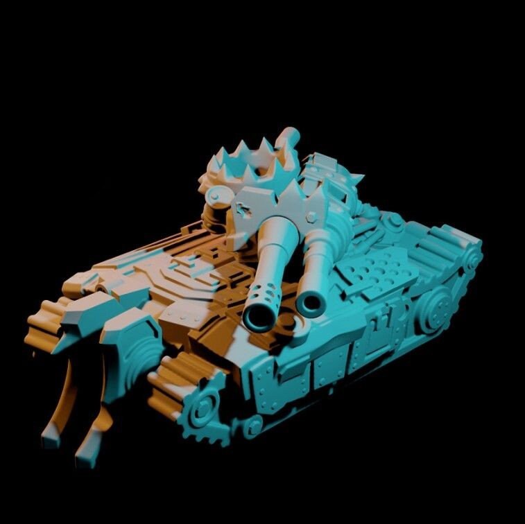 Raider of Cendre Fist Tank 6 Mm Scale Epic 40K - Etsy