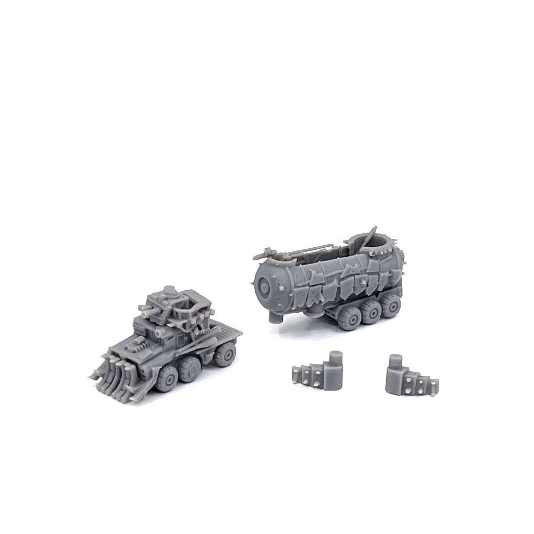 Raider of Cendre Heavy Truck 6 Mm Scale Grimdark Vehicle - Etsy