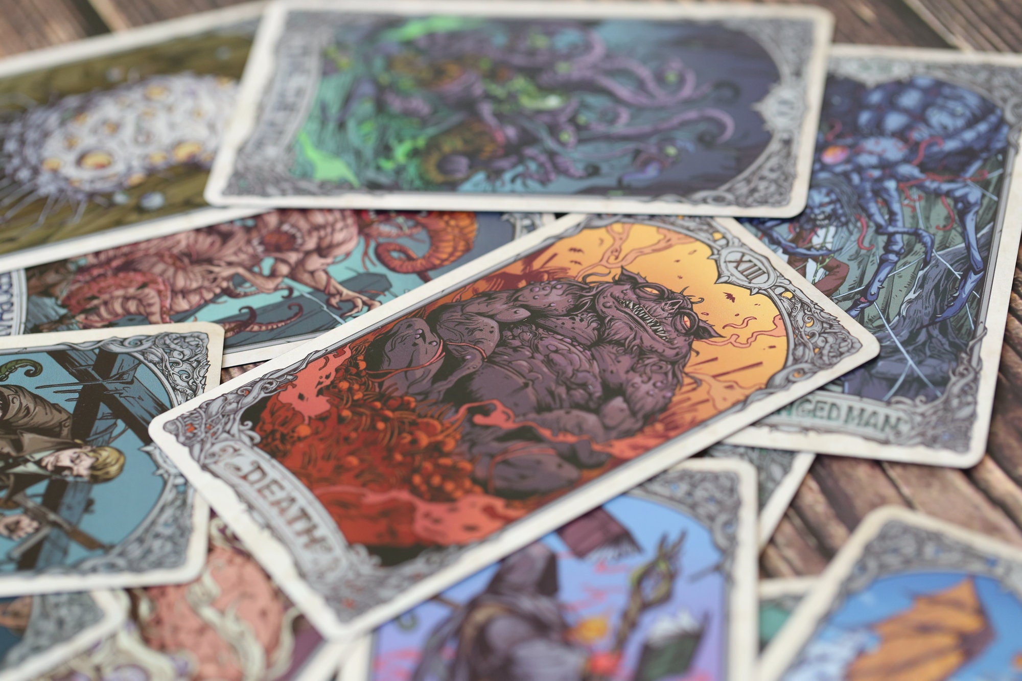 Cthulhu Myth Taroteldritch Tarotcthulhu Tarot 782 Oracle - Etsy