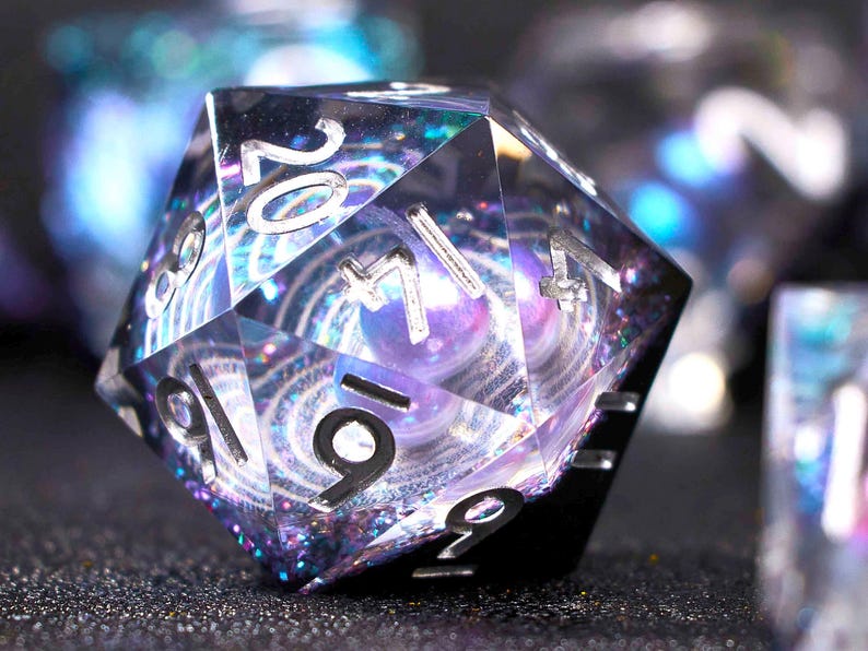 Mystery Dnd Resin Dice Set for Magic the Gathering, Blind Box Dnd Gifts ...