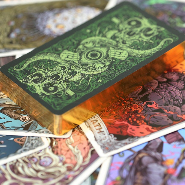Cthulhu Myth Taroteldritch Tarotcthulhu Tarot 782 Oracle - Etsy
