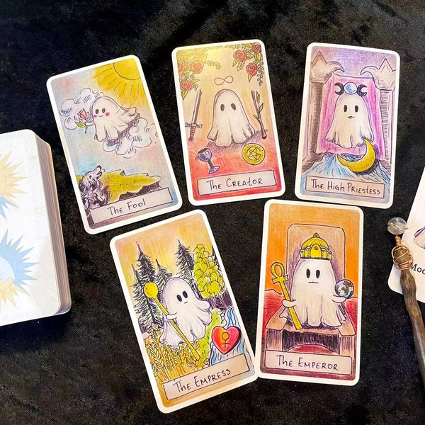 Funny Tarot Deck - Etsy