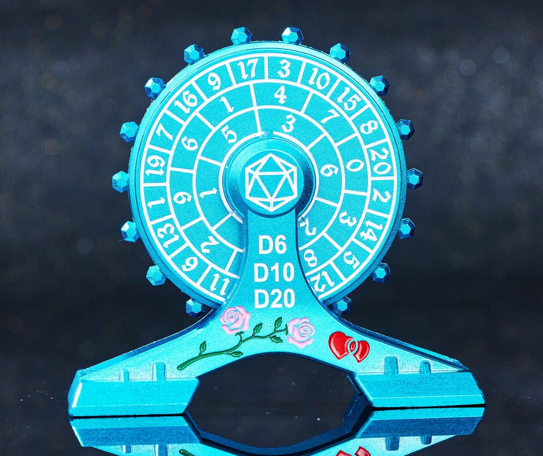 7 in 1 Ferris Wheel Dungeons and Dragons Dice Set for D&D Gifts, Metal ...