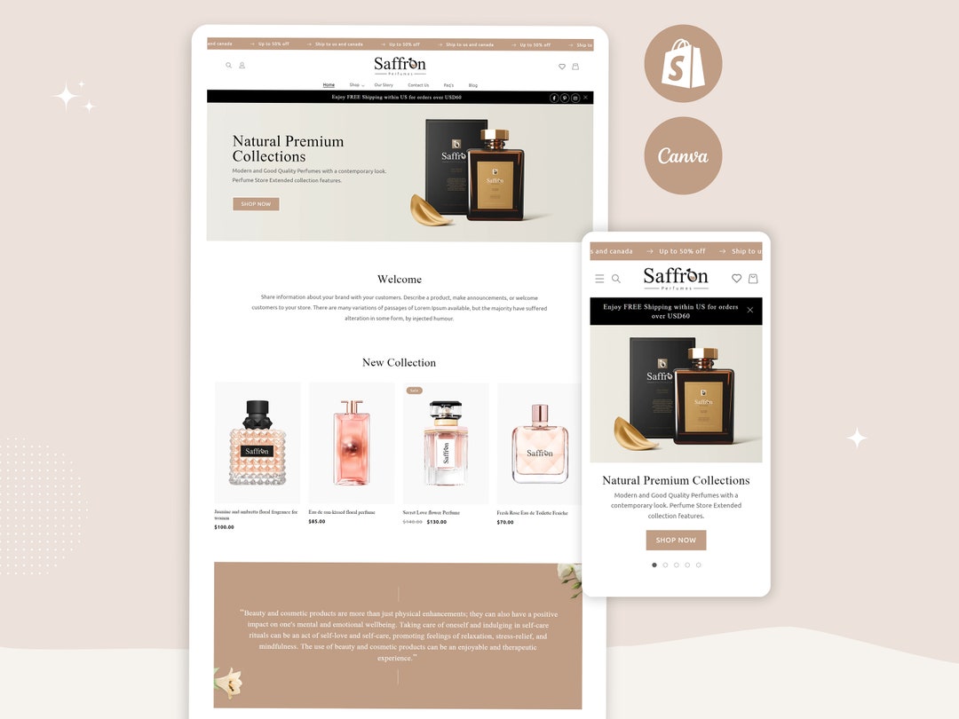 Shopify Fragrances Theme Shopify Perfumes Theme Shopify Scent Clean ...