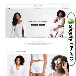 Inspirational Women Clothing Shopify 2.0 Multi Purpose Template Shopify ...