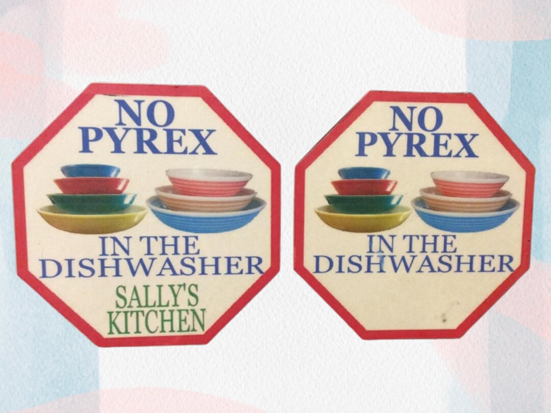 Vintage Pyrex-inspired Kitchen Decor Gift | Retro Kitchen Wall Art for ...