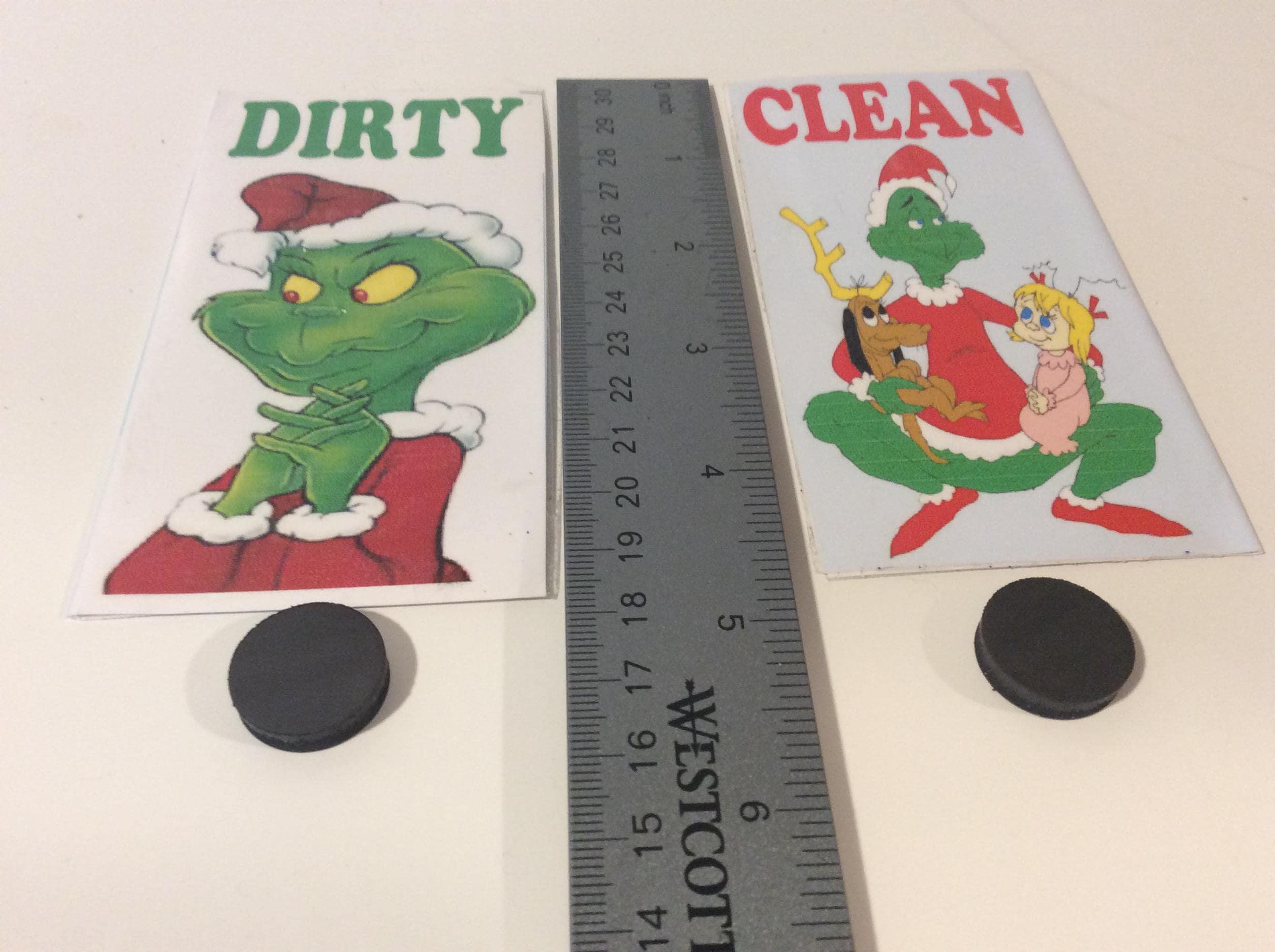 Grinch Decor , Custom Magnet, Custom Magnets, Dishwasher Magnet, Grinch ...