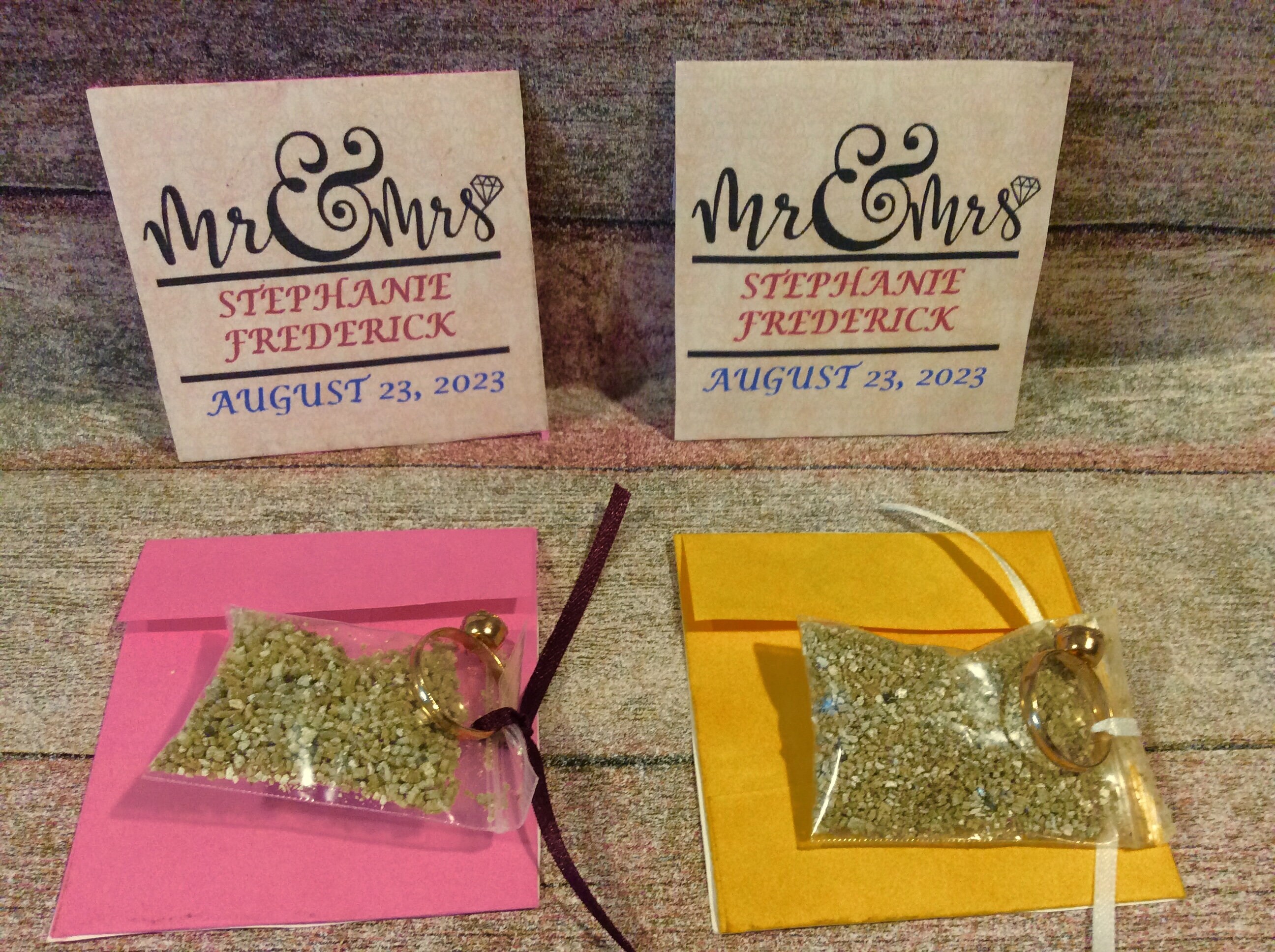 Seed Packet Favors, Let Love Grow, Seed Packets, Personalized Seed ...