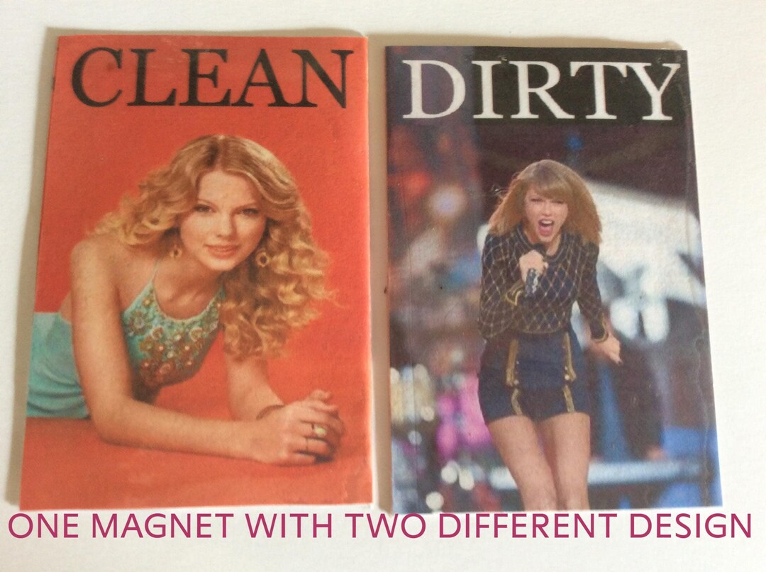 Taylor Kitchen Clean Dirty Magnet-dishwasher Magnet Decor taylor Swift ...